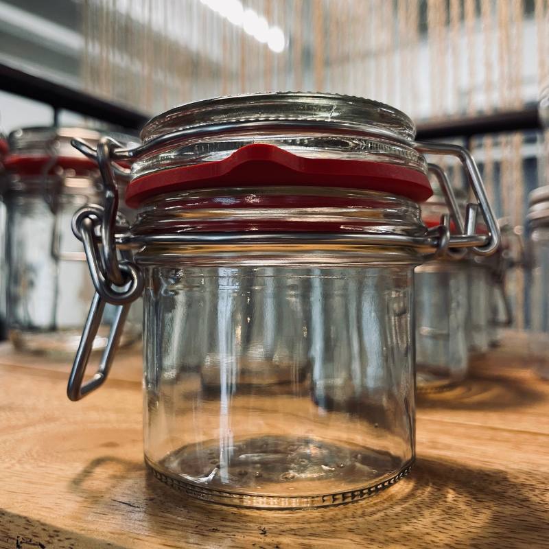 Jar en verre à fermeture mécanique | Naturals&co